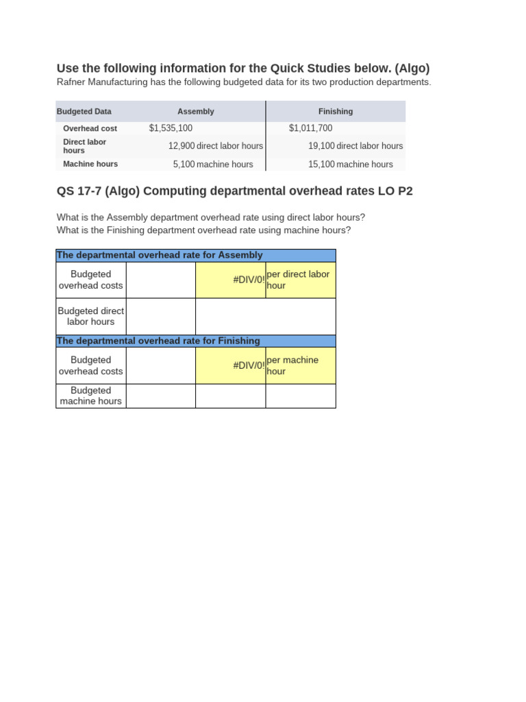 Chapter 17 In-Class Activity | PDF