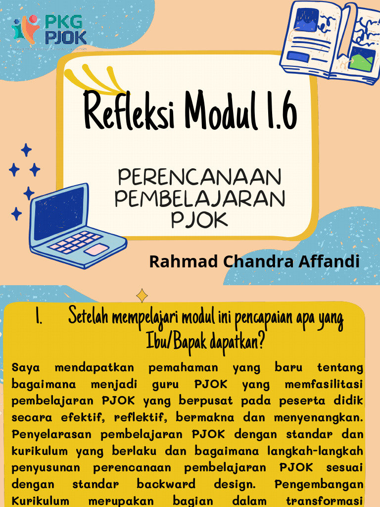 Refleksi Modul 1.6 Chandra PDF | PDF