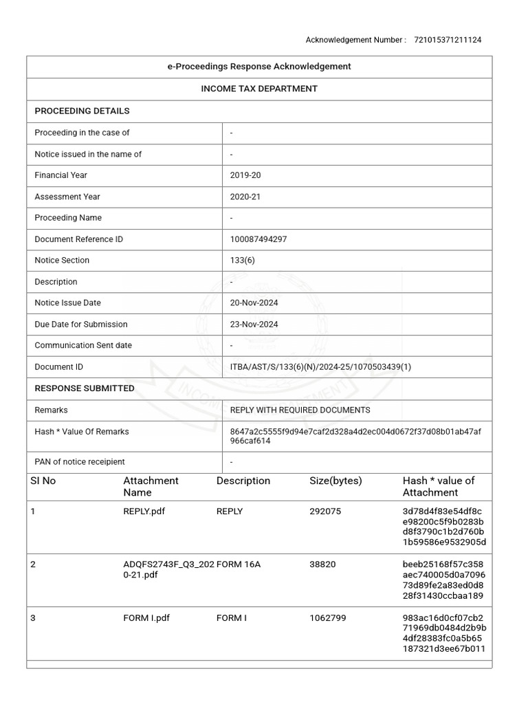 Acknowledgement 721015371211124 | PDF | Computing