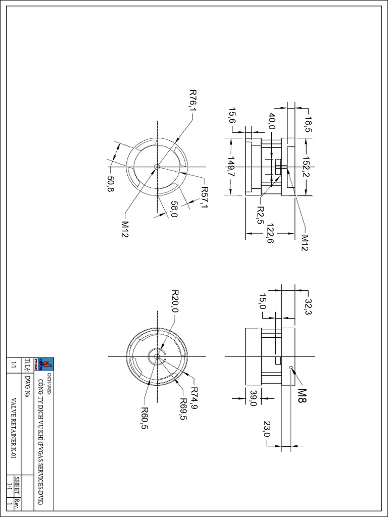 Valve Retainer k-01 | PDF