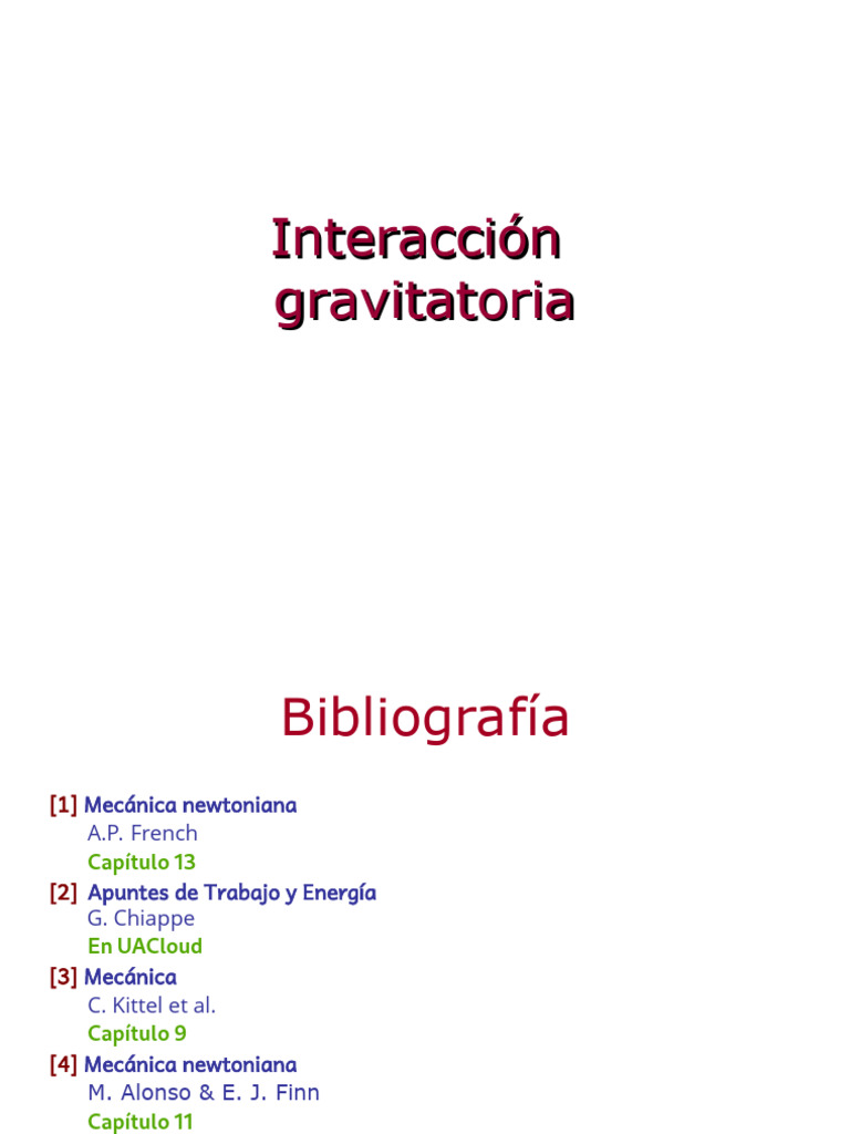 Unidad 12 - Órbitas | PDF | Orbita | Fuerza