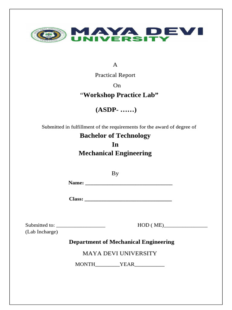 mdu workshop | PDF | Databases | Machining