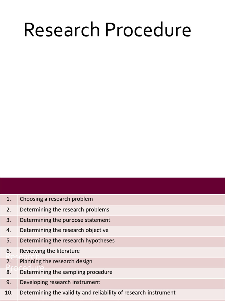 First Research Class | PDF | Methodology | Science