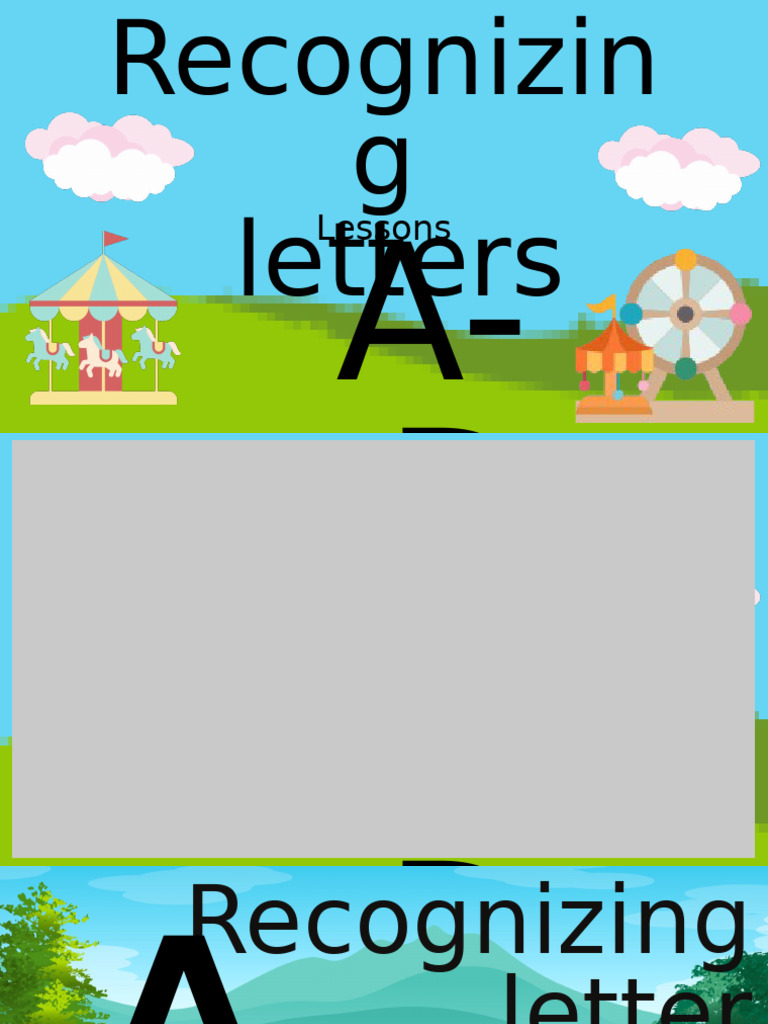 Recognizing Letter | PDF