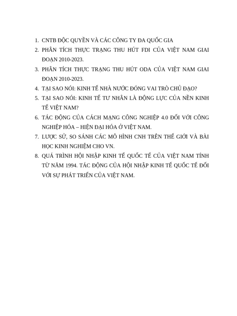 Chủ Đề Thuyết Trình Ktct | PDF