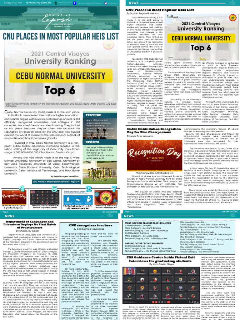 The Daily Exposé (Group 2) | PDF | Educational Stages