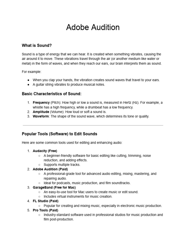 Adobe Audition Questions | PDF | Data Compression | Mp3