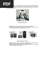 Comparison Microscope | PDF | Ballistics | Firearms