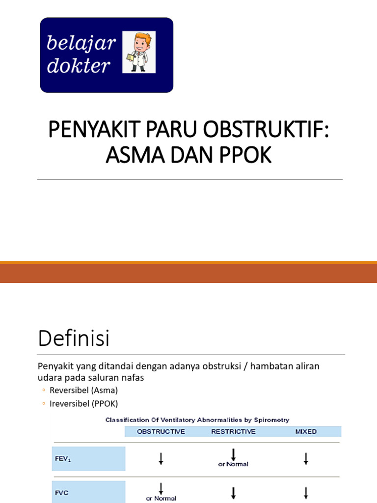 Penyakit Paru Obstruktif | PDF