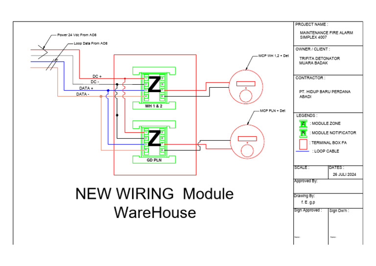 New Wiring Module Ware House Panel | PDF