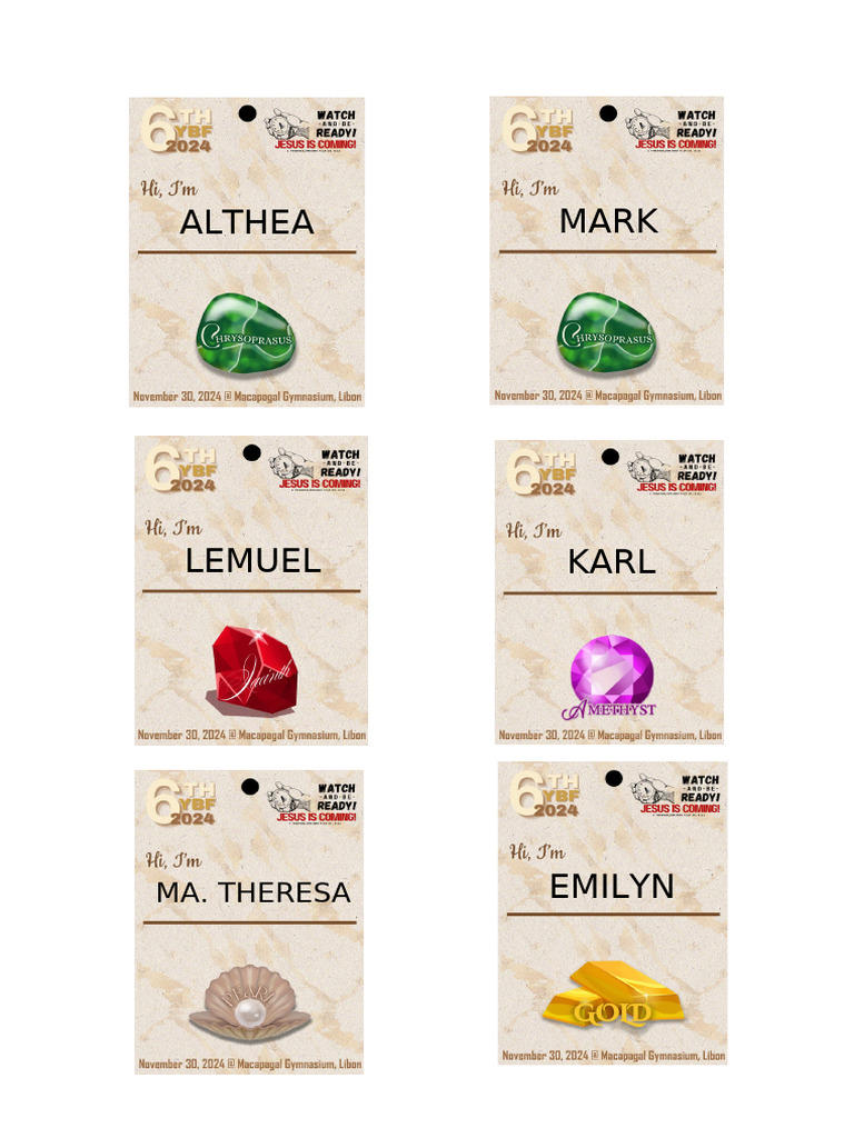 Althea Mark: Ma. Theresa | PDF