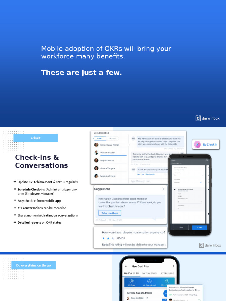 Mobile Adoption Doc (Making The Case For OKRs On Mobile) | PDF