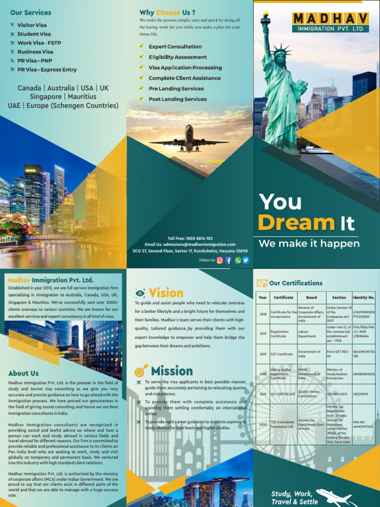 Expert Immigration Services Abroad | PDF | Human Migration