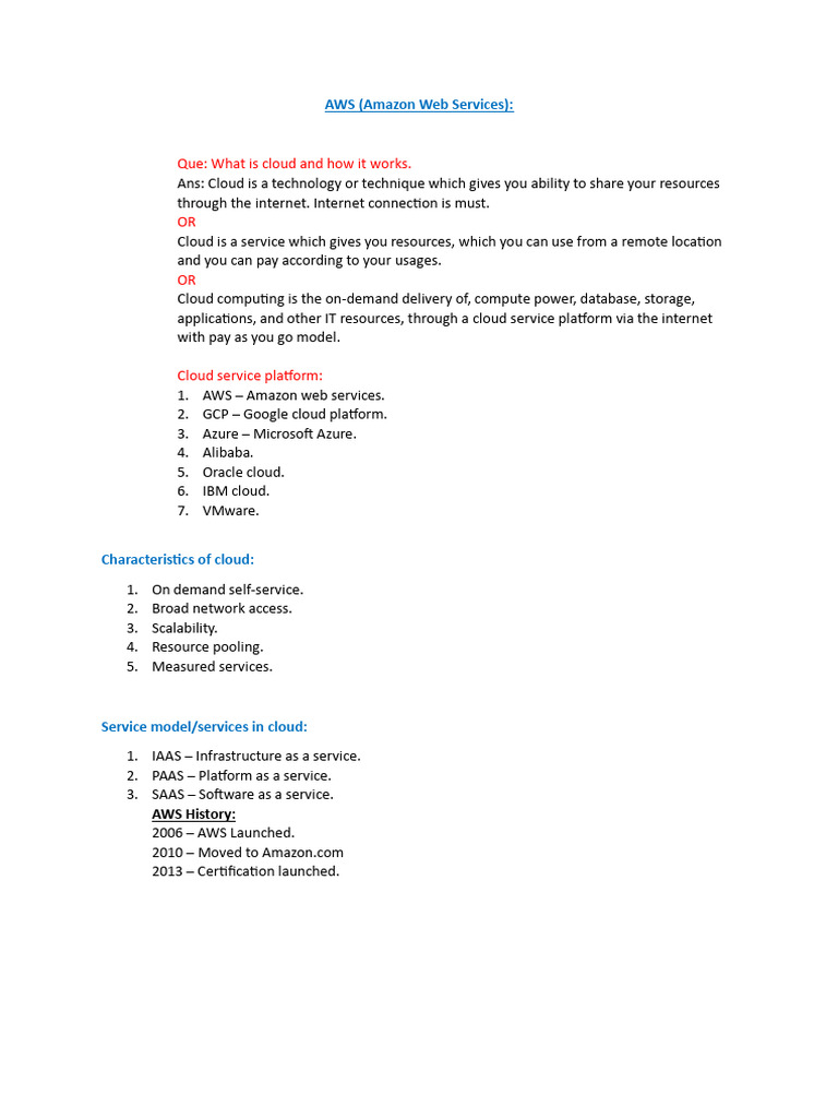 AWS Beginner Resources 1703689944 | PDF | Cloud Computing | Software As ...