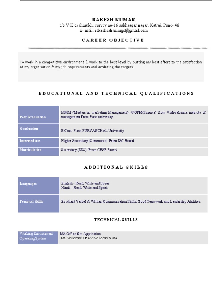 Rakesh New Resume | PDF