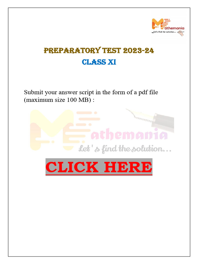 Answer Script Submission Pdf