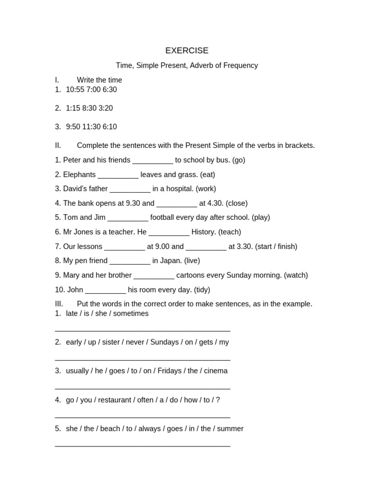 EXERCISE Jordan | PDF
