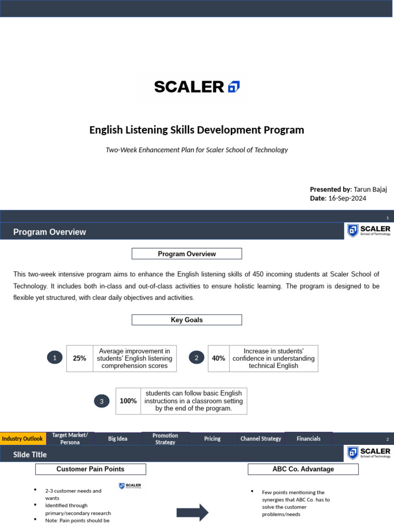 SCALER_v2 | PDF | Pricing | Marketing