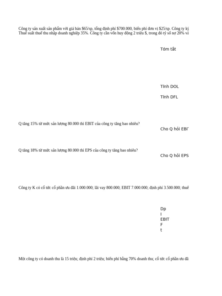 GIẢI ĐỀ BÀI 2-1 | PDF