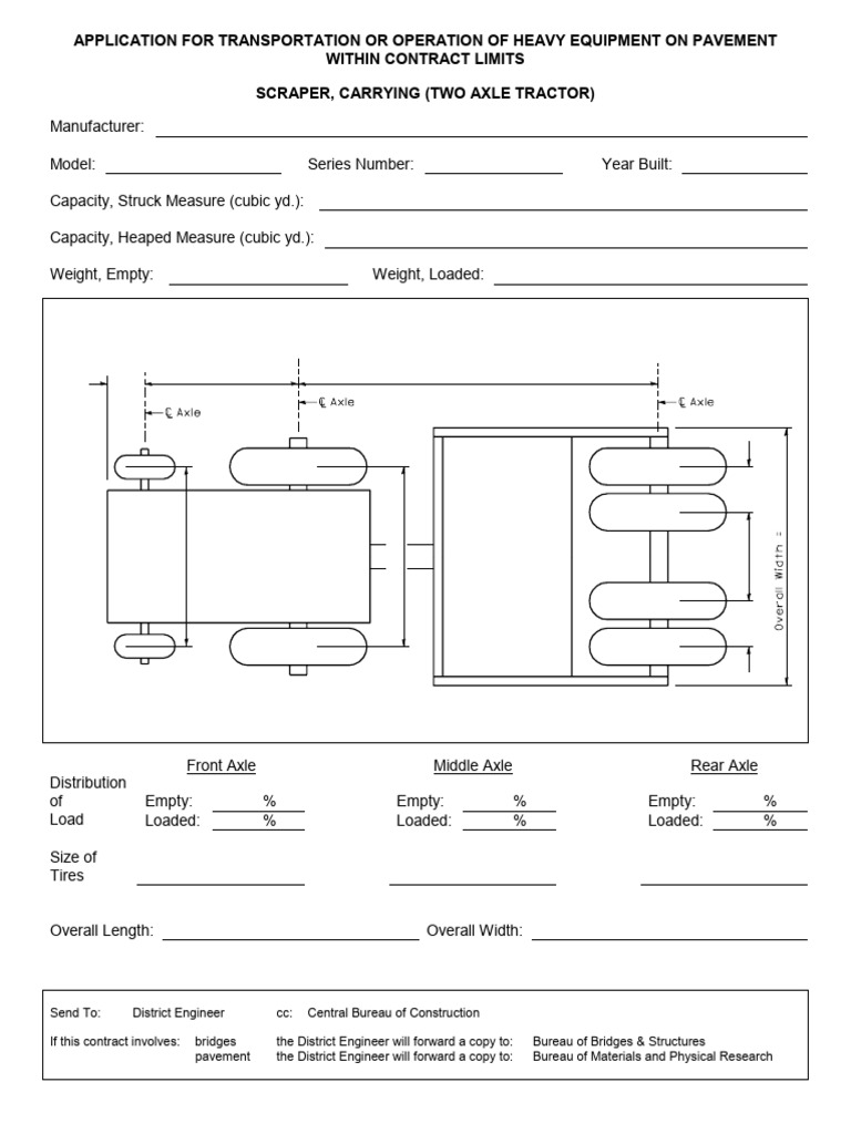 Form Hea Scrapercarryingtractor | PDF