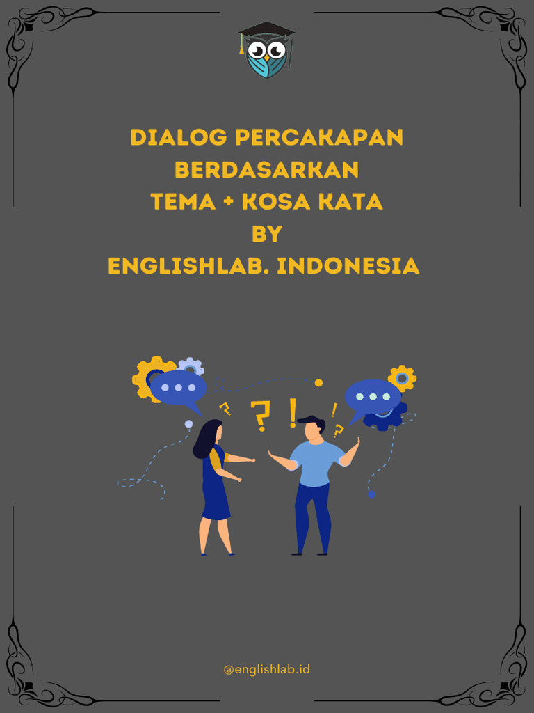 Dialog Percakapan Dan Kosa Kata by EnglishLab Indonesia | PDF