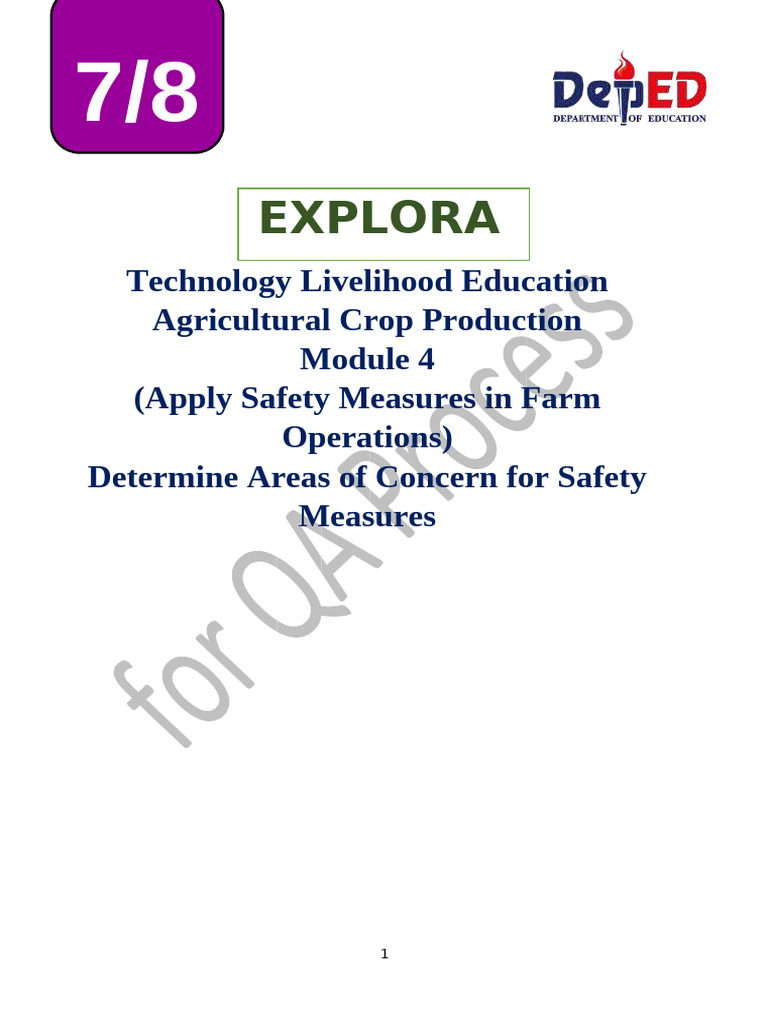 AGRI CROP 7&8 Module 4.pdf · version 1 | PDF | Agriculture ...