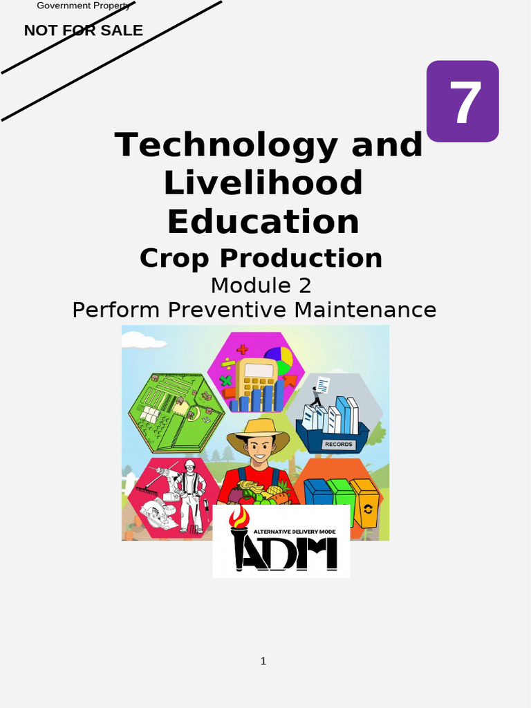 TLE7 AFA AGRICROP_Q1_M2_v1(final) | PDF | Tillage TLE7 AFA AGRICROP_Q1_M2_v1(final) | PDF | Tillage