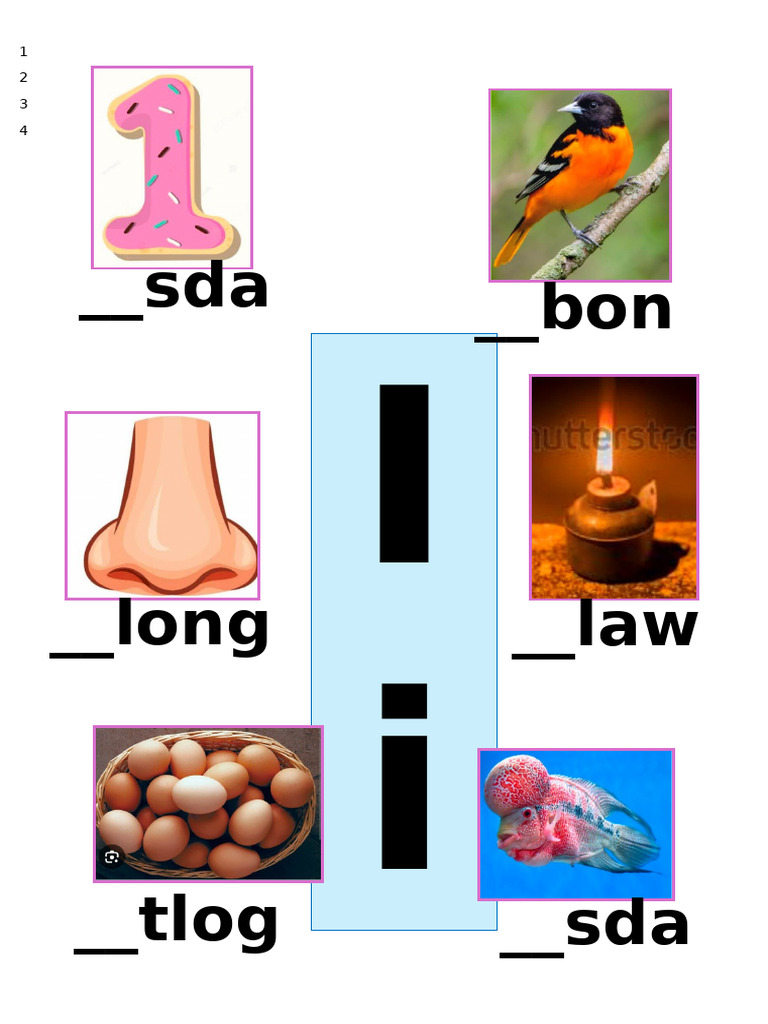 TITIK I _Reading & Litracy_Geade I_ Q1_W3 | PDF