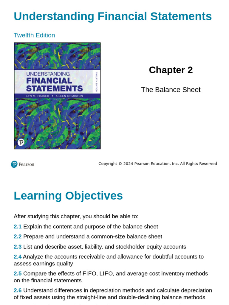 FO UFS PPoint Ch02 Accessible | PDF | Depreciation | Equity (Finance)