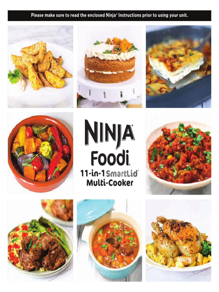 Ninja 307 OL550 Recipe & Cook Book | PDF | Baking | Cooking