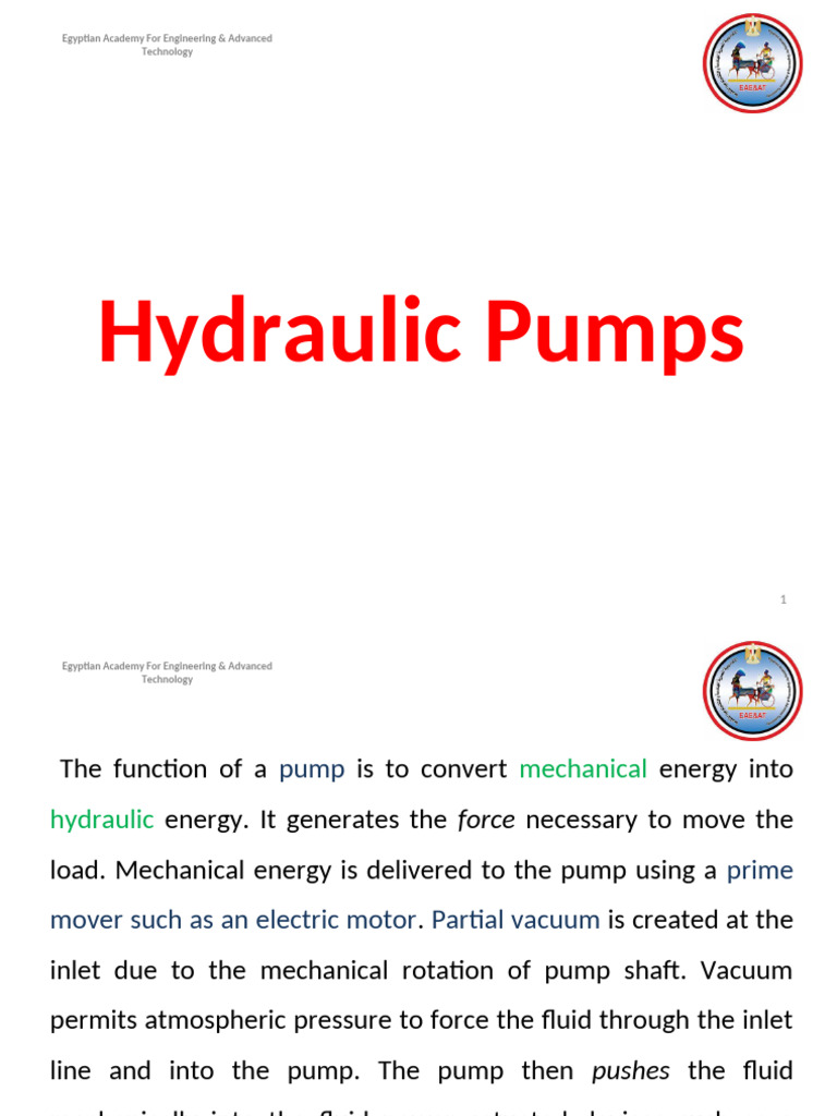 Lecture (4) MEC 457 | PDF | Pump | Energy Technology