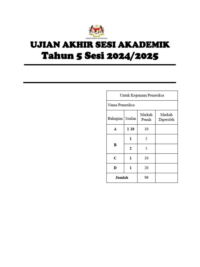 Bm Tahun 5 Pdf