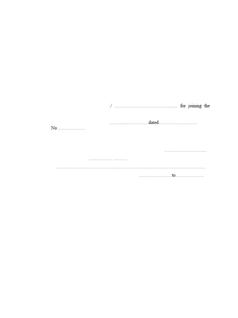 Relieving Order for UGC-MMTTC Course | PDF