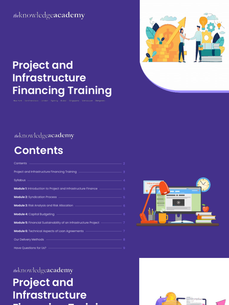 Project and Infrastructure Finance Course | PDF | Project Finance ...