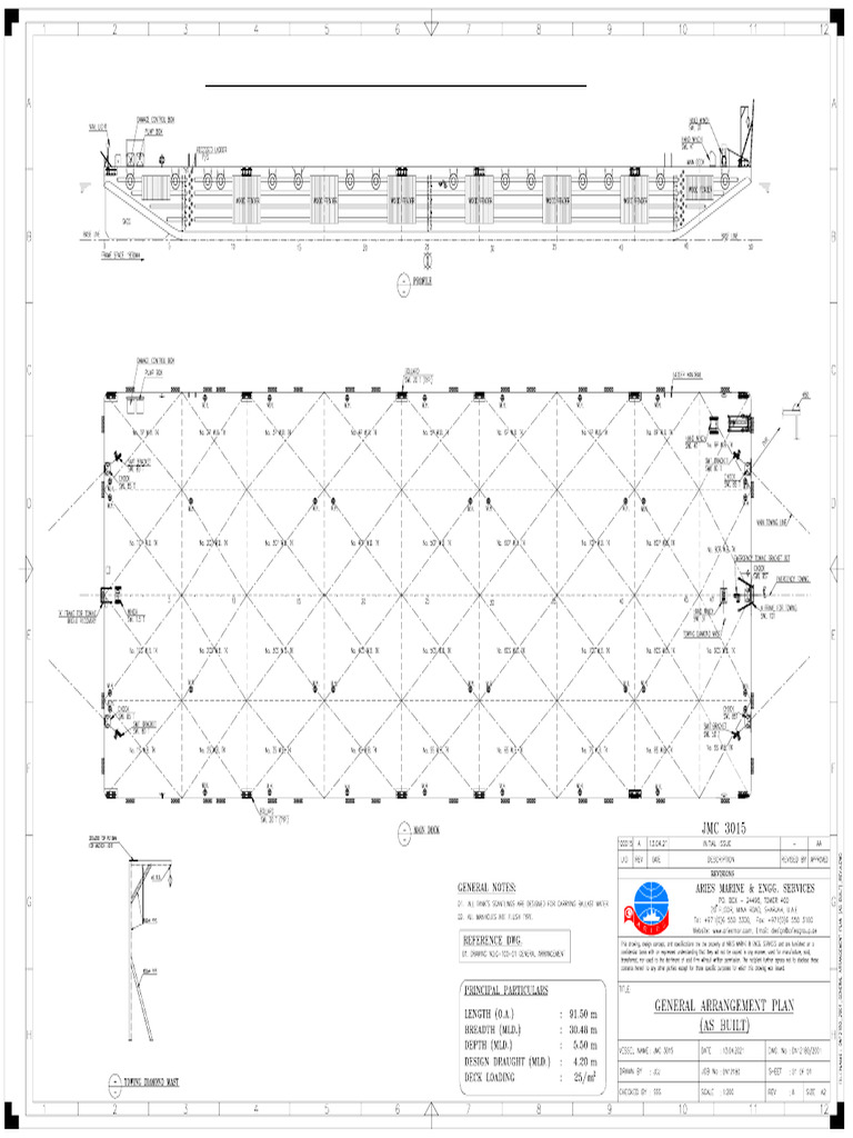 Dn12180_2001_general Arrangement Plan (as Built)_rev.a 13apr2021 | PDF