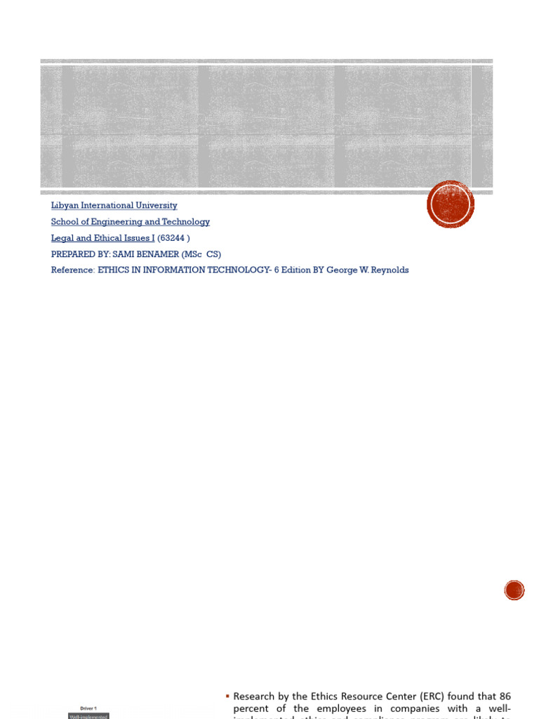 An Overview of Ethics - 2 | PDF | Business Ethics | Decision Making