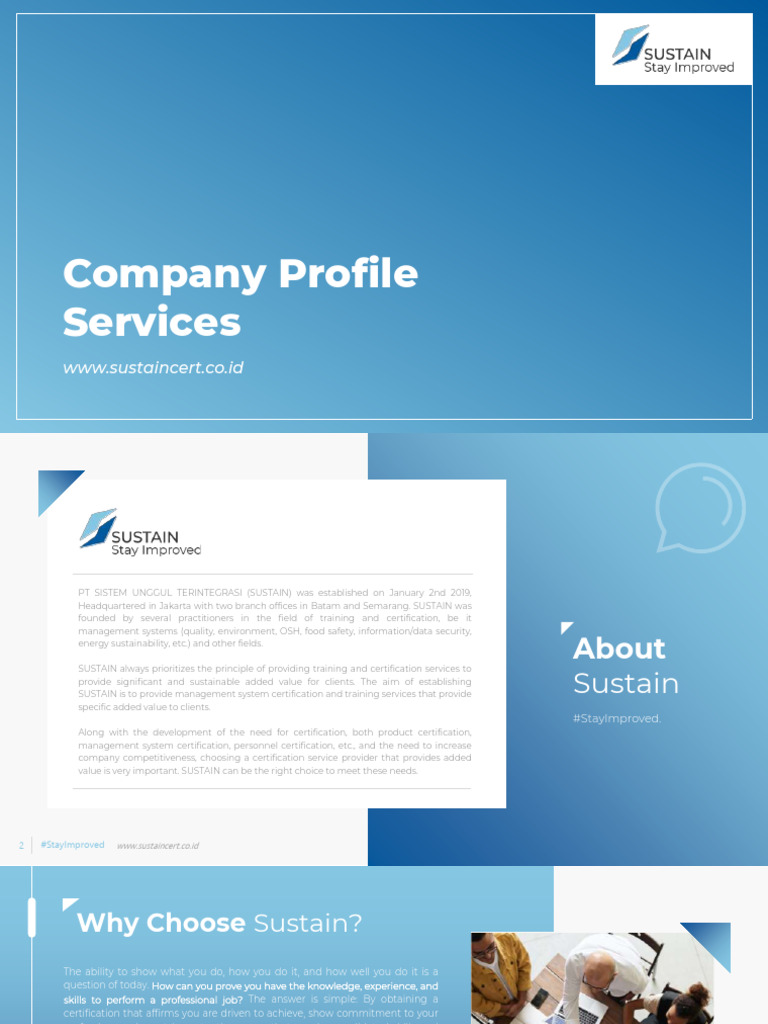 PPT - COMPRO SUSTAIN CB 2023 | PDF | Professional Certification | Certification