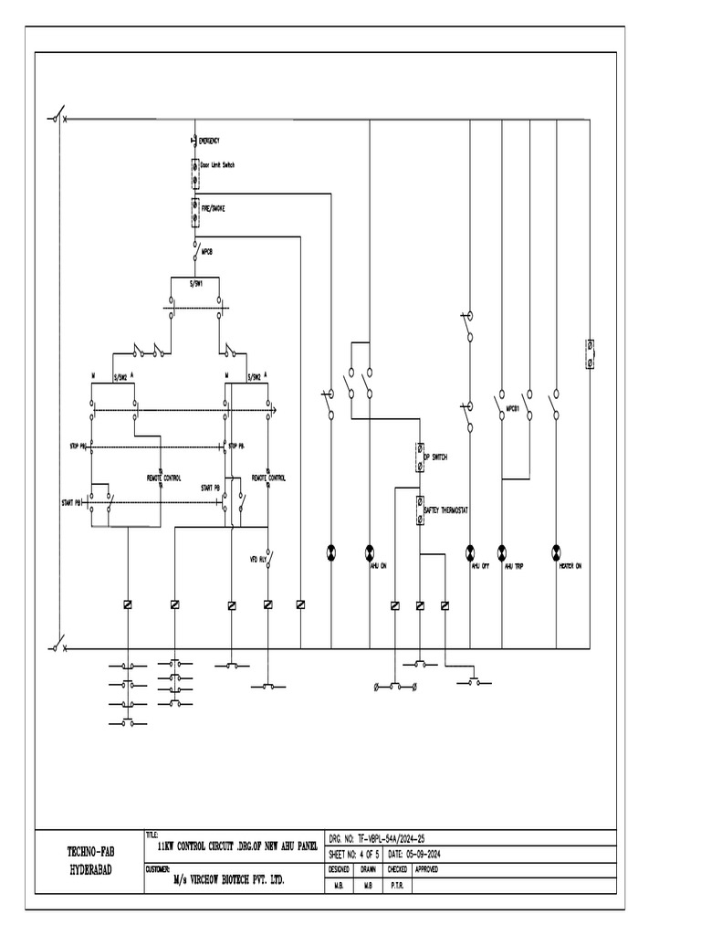 11 KW Control Circuit | PDF