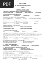 PSAC Grade 6 Maths Paper 2024 | PDF