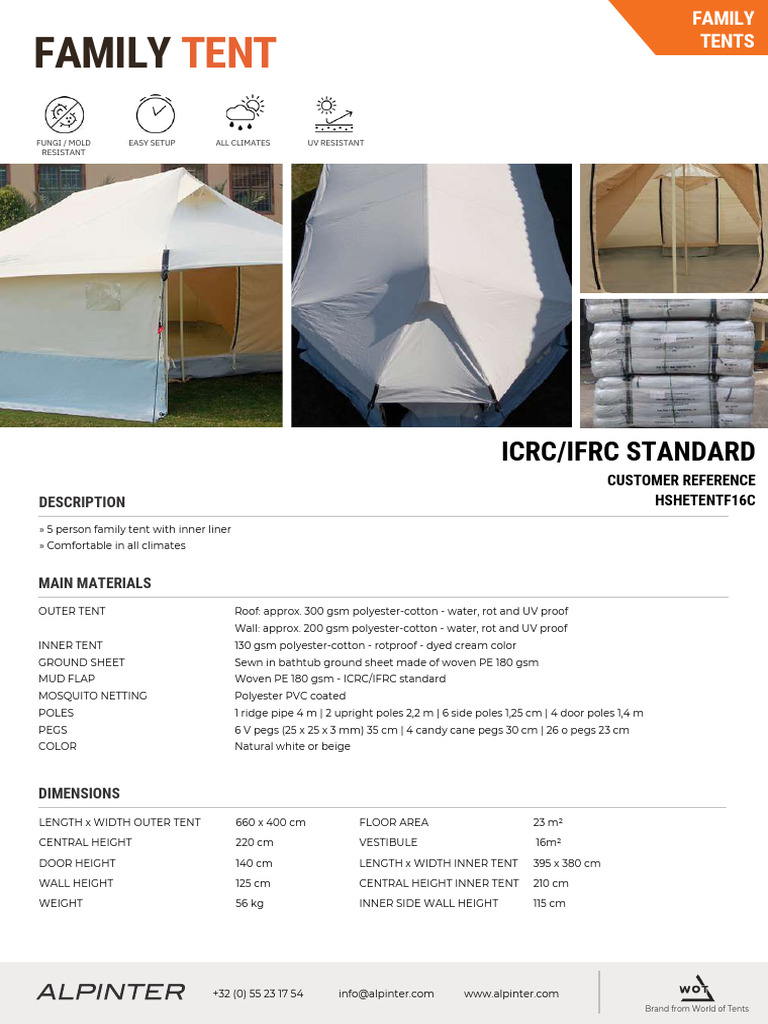 TS-FAMILY-TENT-FAMILY-TENTS | PDF | Tent | Pallet