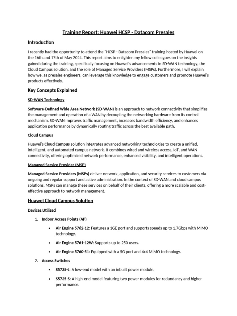Training Report | PDF | Computer Network | Routing