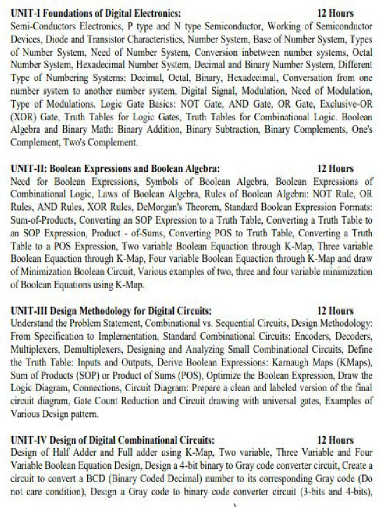 Digital Logic and Computer Design | PDF