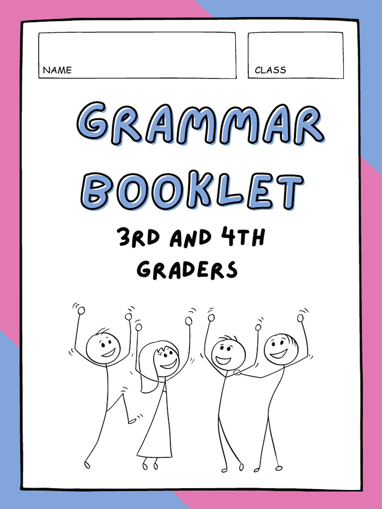 3rd and 4th Grade Grammar Booklet 2 | PDF | Part Of Speech | Sentence ...