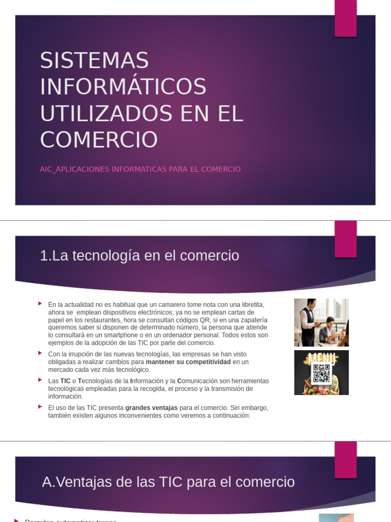 UD1_SISTEMAS INFORMÃ TICOS UTILIZADOS EN EL COMERCIO | PDF | Hardware ...