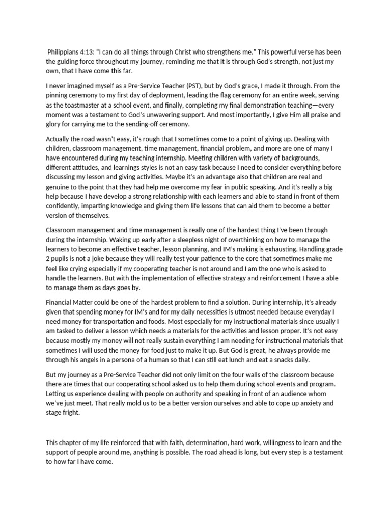 NARRATIVE | PDF | Learning | Behavior Modification