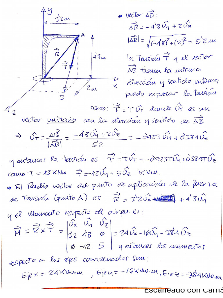 Solución Problema 26 Estática | PDF