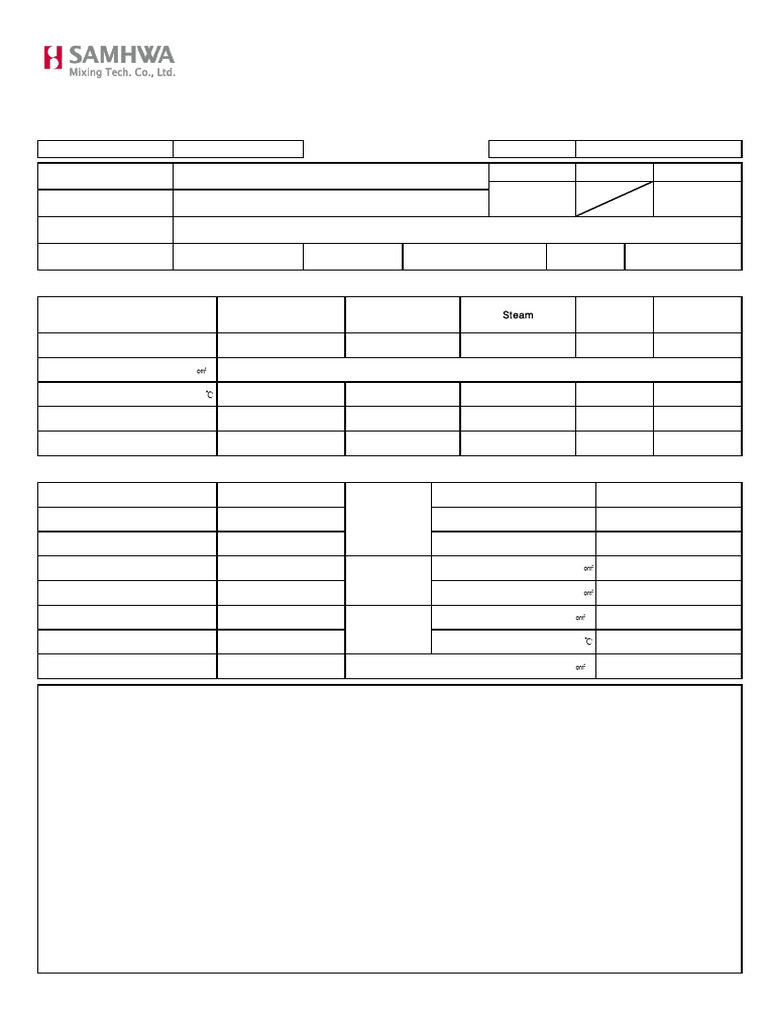 Static Mixer Data Sheet Overview | PDF