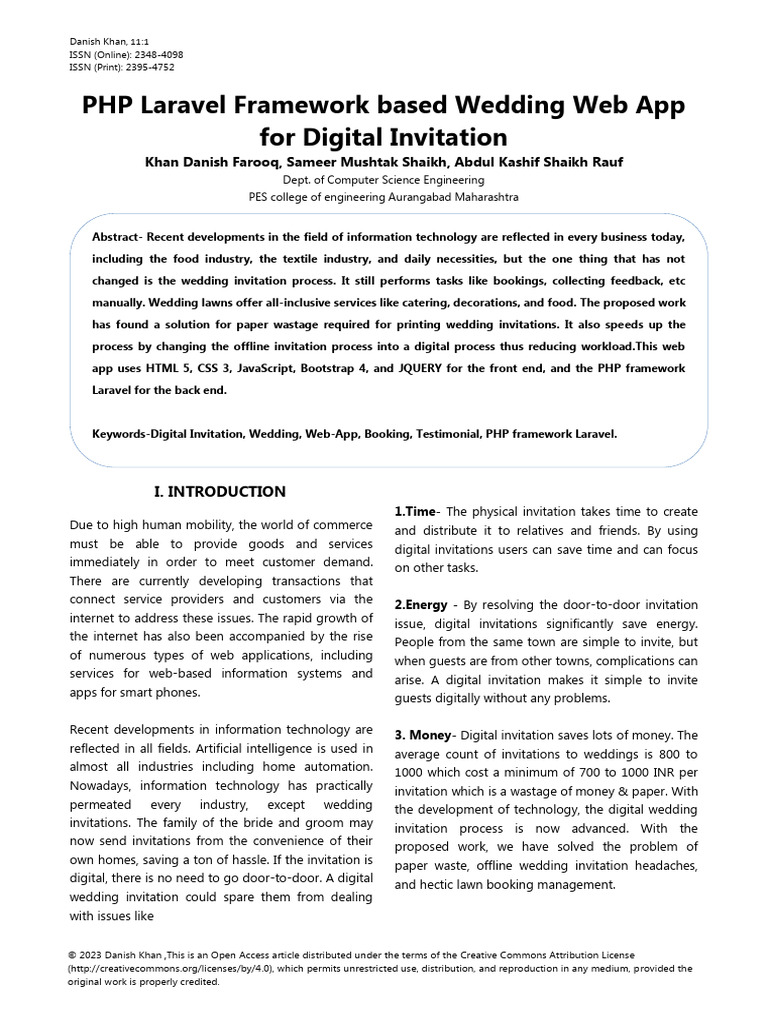 IJSET V11 Issue1 324 | PDF | Mobile App | Web Application