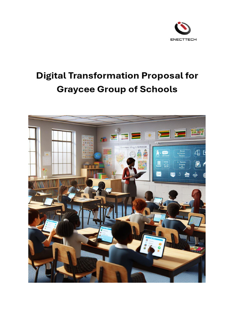 Digital Transformation Proposal For Graycee Group of Schools | PDF ...