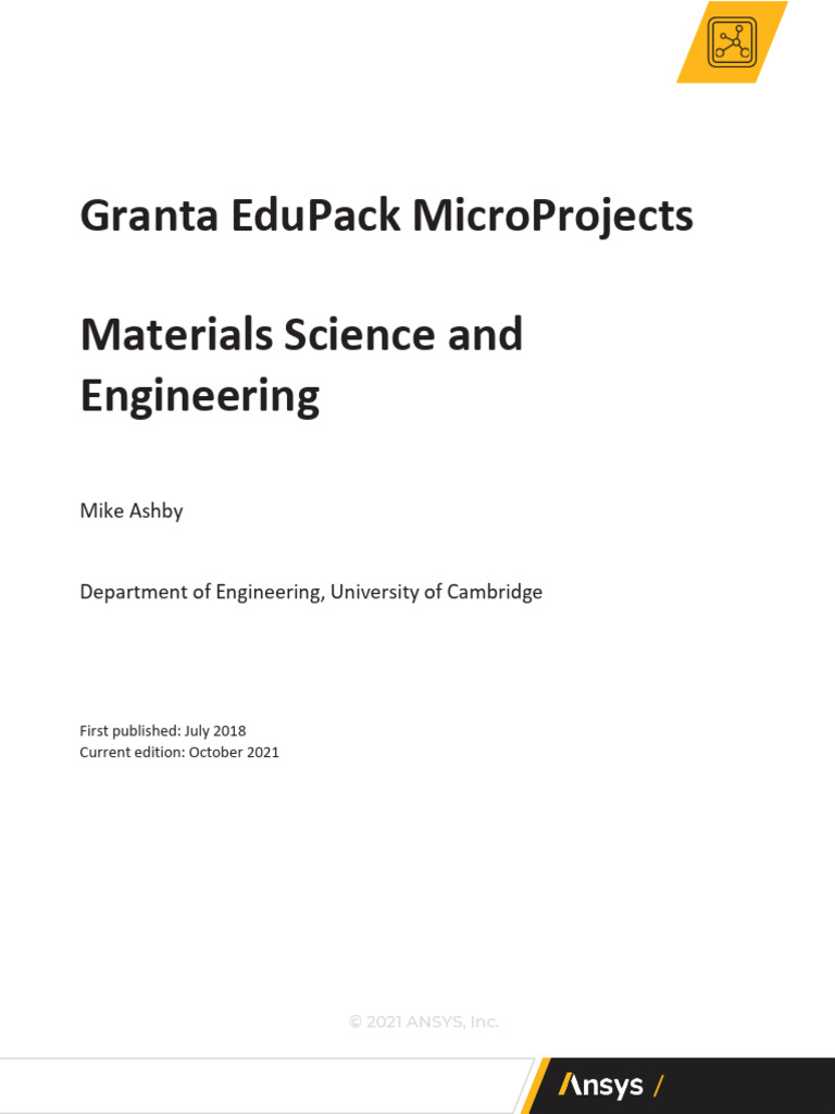 MSE MicroProject Prompts MCPMSEEN21 | PDF | Guitars | Strength Of Materials
